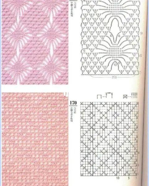 钩针花样1000种图解教程