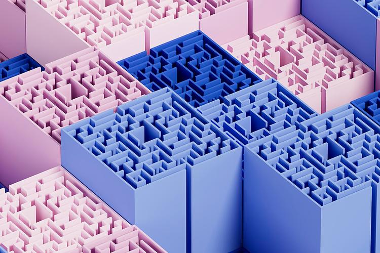 3D涂色迷宫下载安装图标