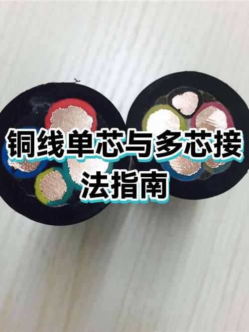 单芯线和多芯线的接法图标