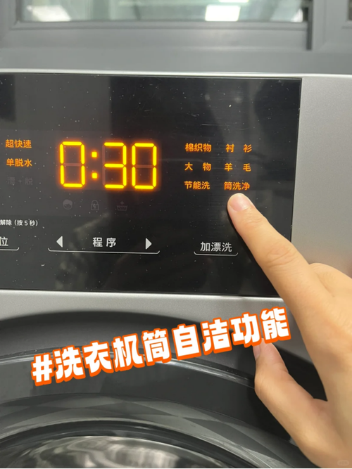 全自动洗衣机洗几遍会自动停图标