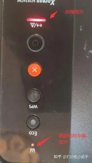 打印机error亮红灯截图