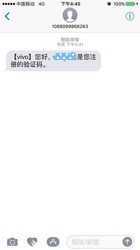 vivo手机收不到验证码短信图标