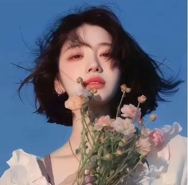一眼心动微信头像女图标