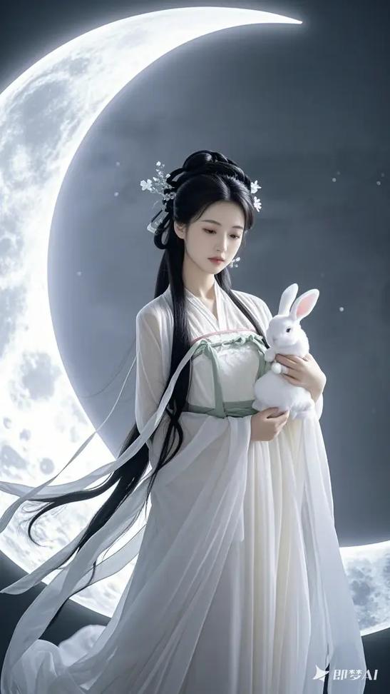 直播嫦娥落月图标