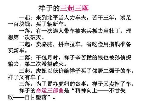 骆驼祥子起会是什么意思截图