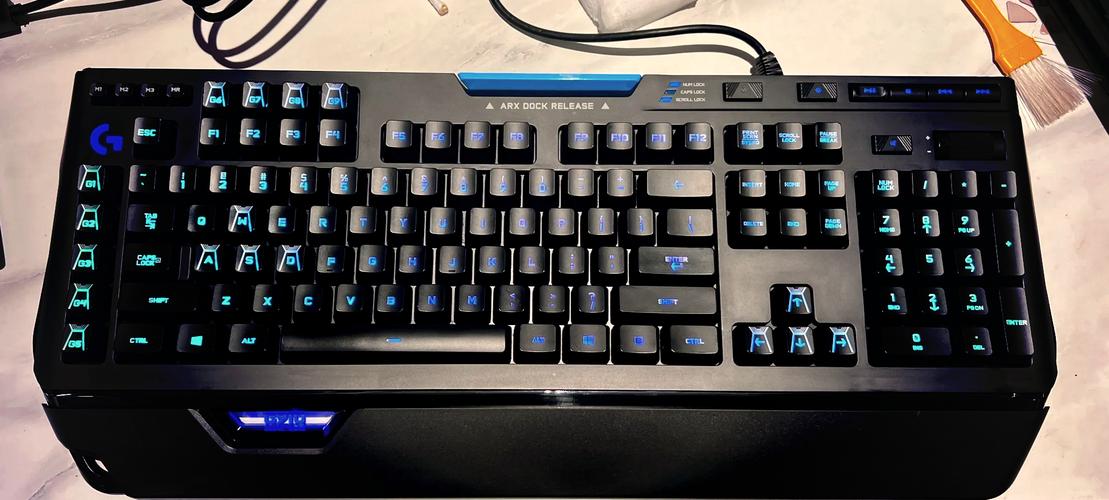 罗技键盘g610修改灯光