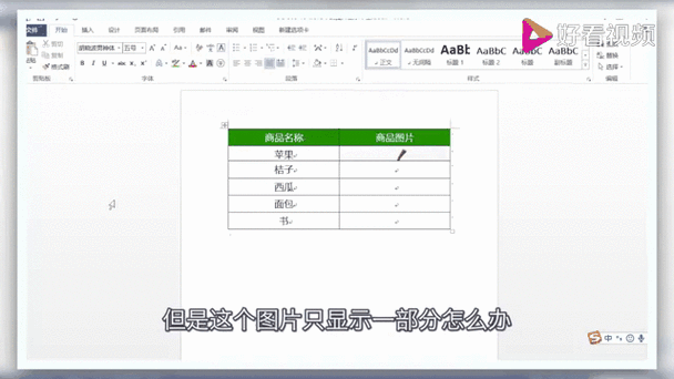word文档表格显示不完全图标
