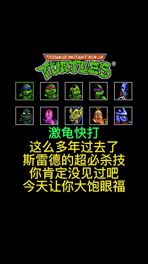 忍者神龟招式图标