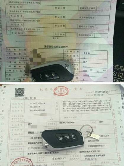 车辆登记证书是不是绿本图标