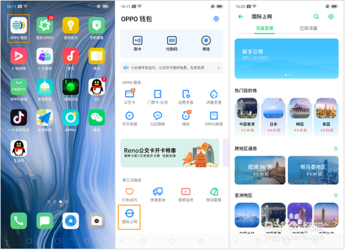 oppo手机国际上网是什么截图