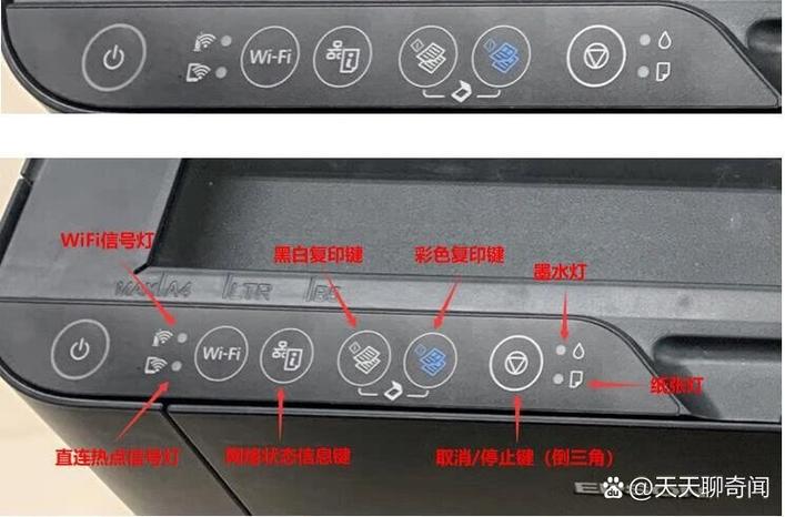 打印机上的字母意思截图
