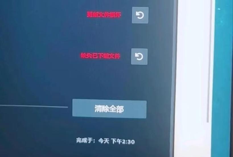 steam 文件损坏图标