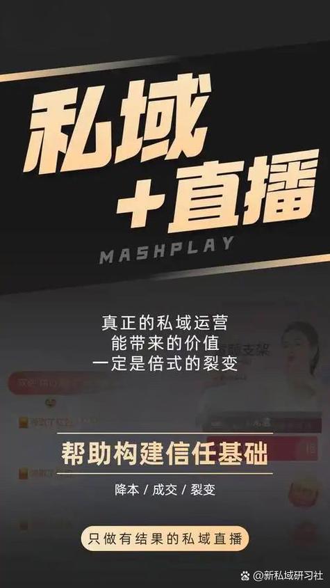 私域直播是什么意思?图标