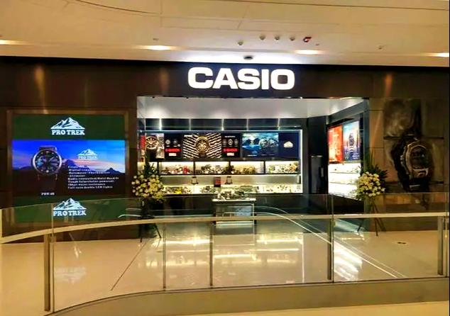 卡西欧专卖店地址截图