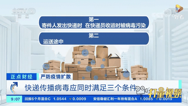 病毒能通过快递传播吗图标