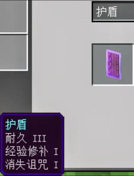 mc盾牌怎么附魔截图