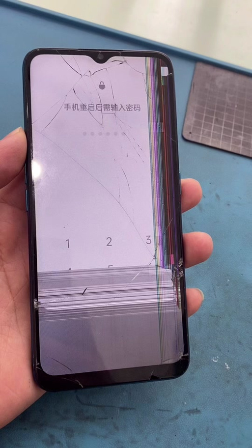 oppo手机死屏一动不动截图