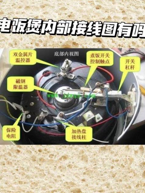电饭锅怎么接线图解截图