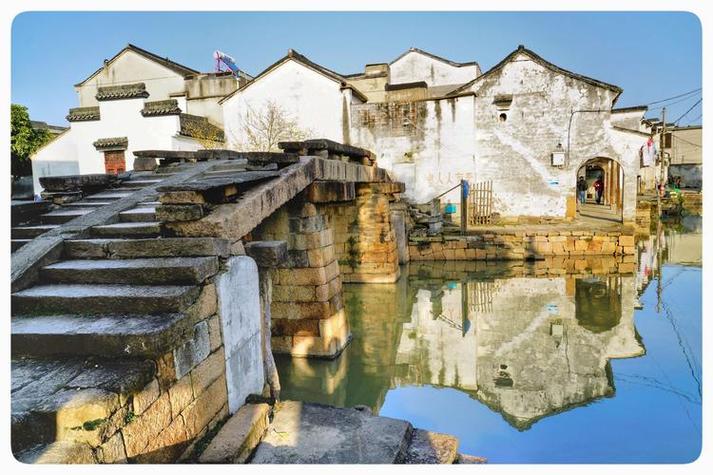 那是江南水乡的小村落图标