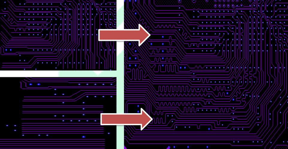 pcb布线截图