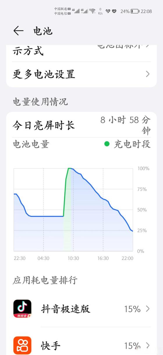 手机满电亮屏可以维持多久图标