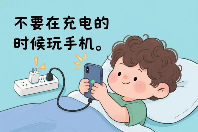 手机边玩边充电充不进图标