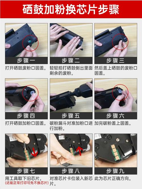 打印机粉盒怎么加粉