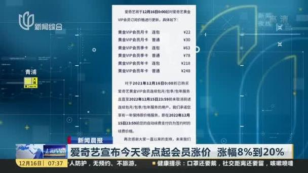 爱奇艺会员涨价原因图标