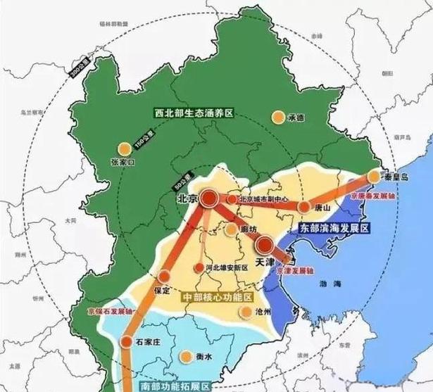 京津冀一体化河北规划截图