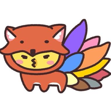 九尾卡通图标