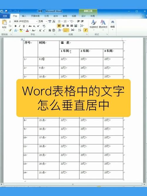 word表格居中怎么设置图标