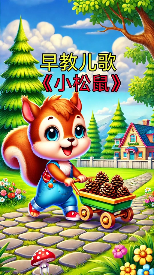 小松鼠小学一年级儿歌图标
