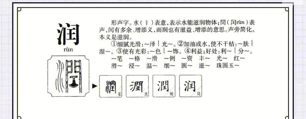 淼润的意思图标