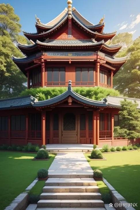 中国风建筑有哪些特点图标