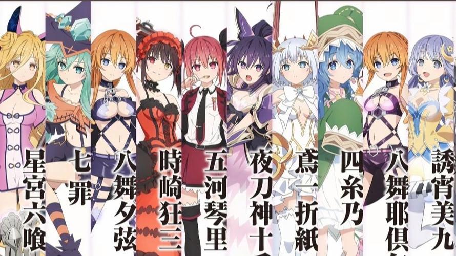 约会大作战详细列表