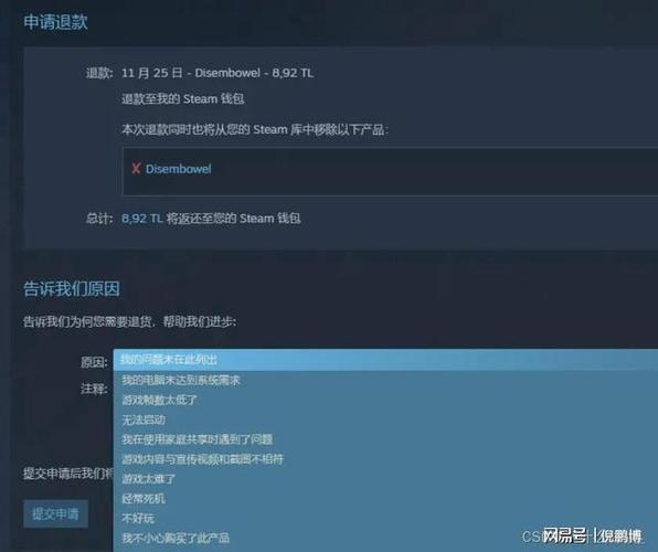 steam送的礼物怎么退图标