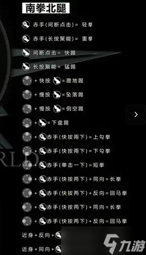 战斧3出招表(全图)图标