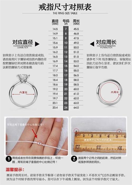 指环怎么量尺寸对照表图标