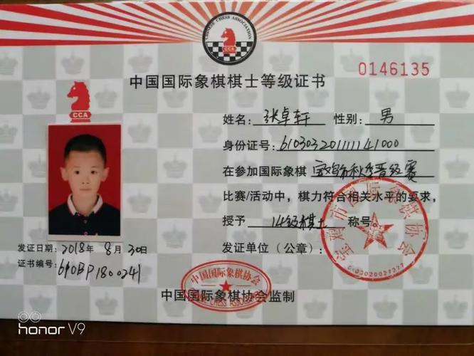 国际象棋考级截图