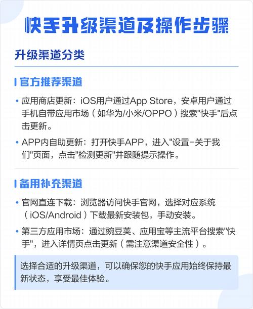 升级快手在哪里升级截图