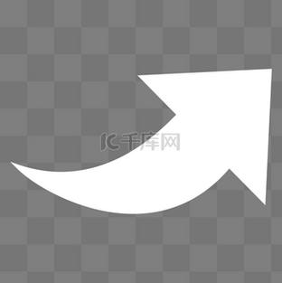 右斜箭头标志牌图标
