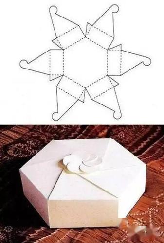 叠纸盒子简单步骤图解
