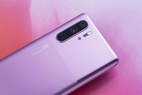 华为p30pro嫣紫色截图
