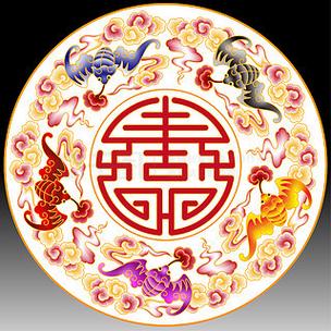 五福图片大全图片2019图标