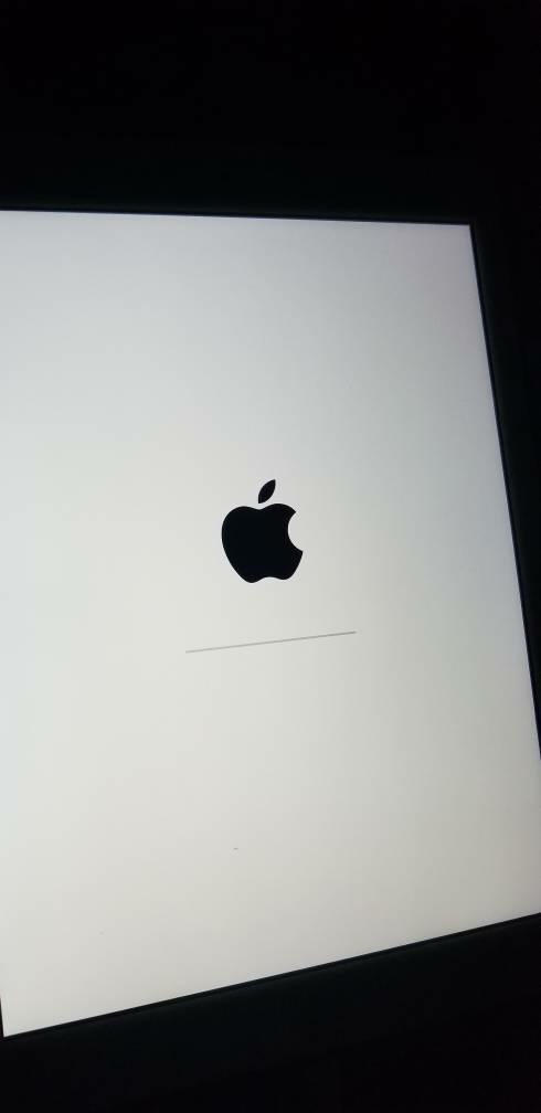 ipad白苹果重启图标