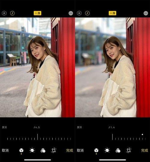 iphone11相机虚化功能