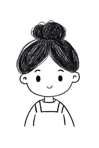 丸子头漫画图标