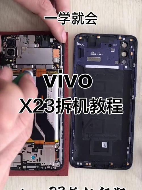 拆解vivo X23的步骤图标