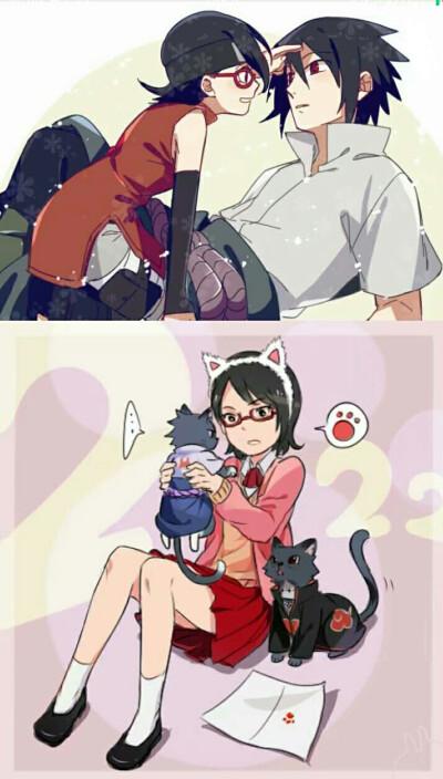 宇智波鼬和佐良娜图标
