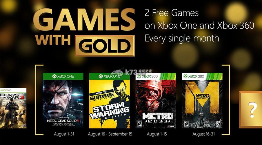 xboxone三种会员的区别图标